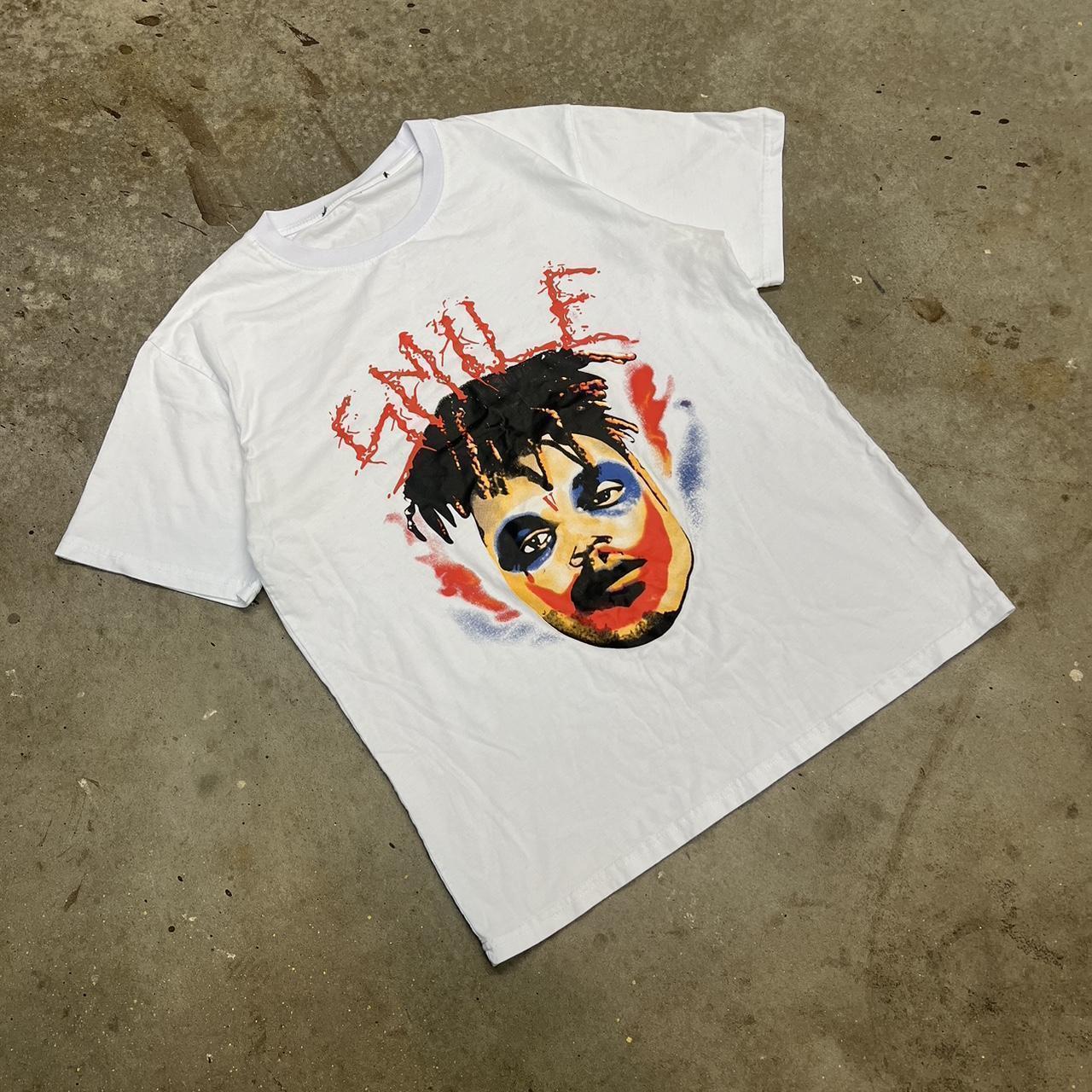 Vlone Juice WRLD T-Shirt tag ripped off, looks like... - Depop