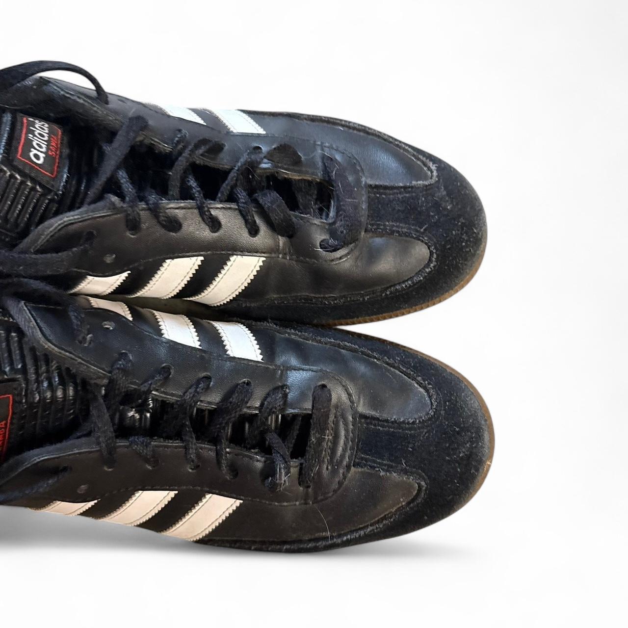 Adidas Sambas black and white colorway size 10 men’s... | Depop