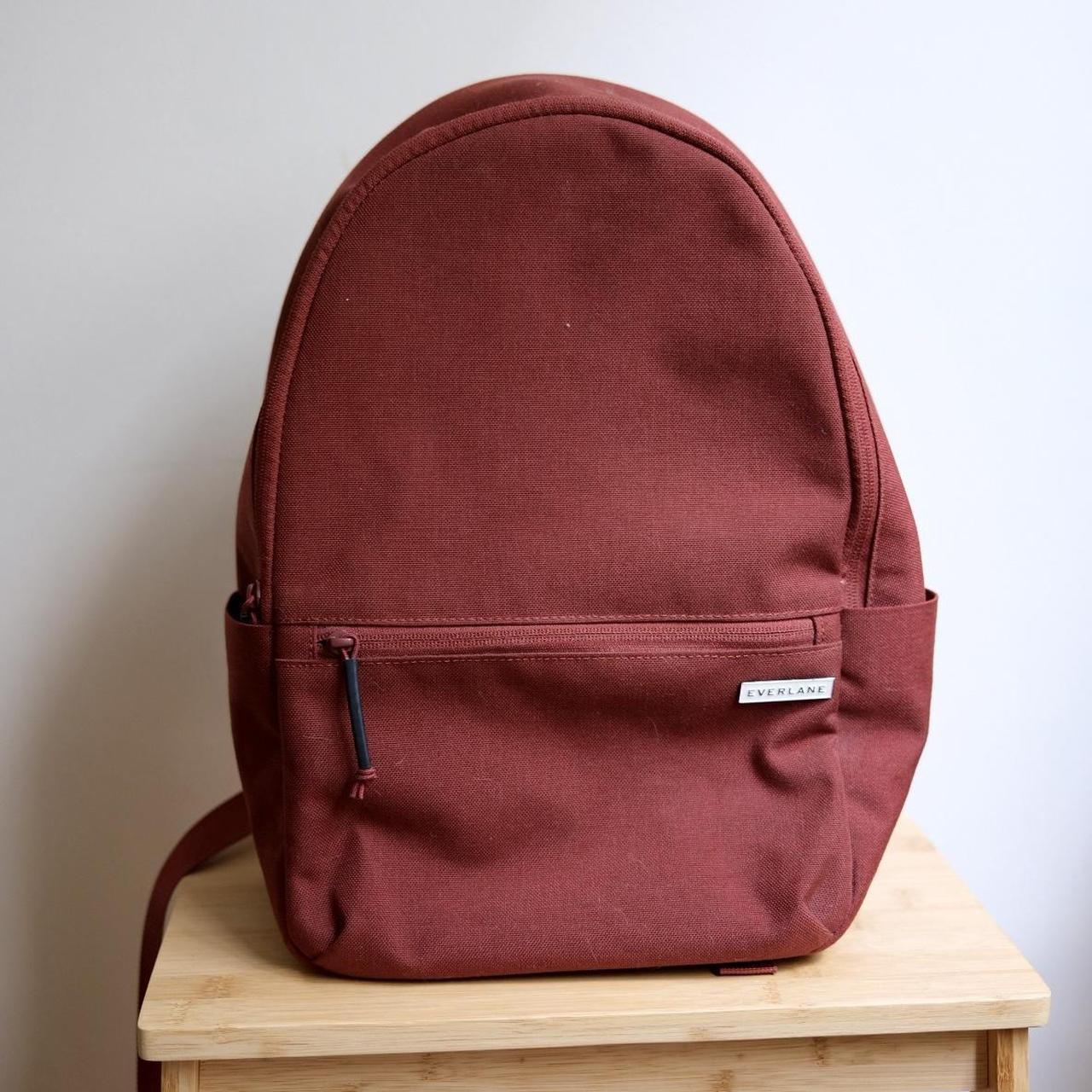 Everlane Backpack in deep red #Everlane - Depop