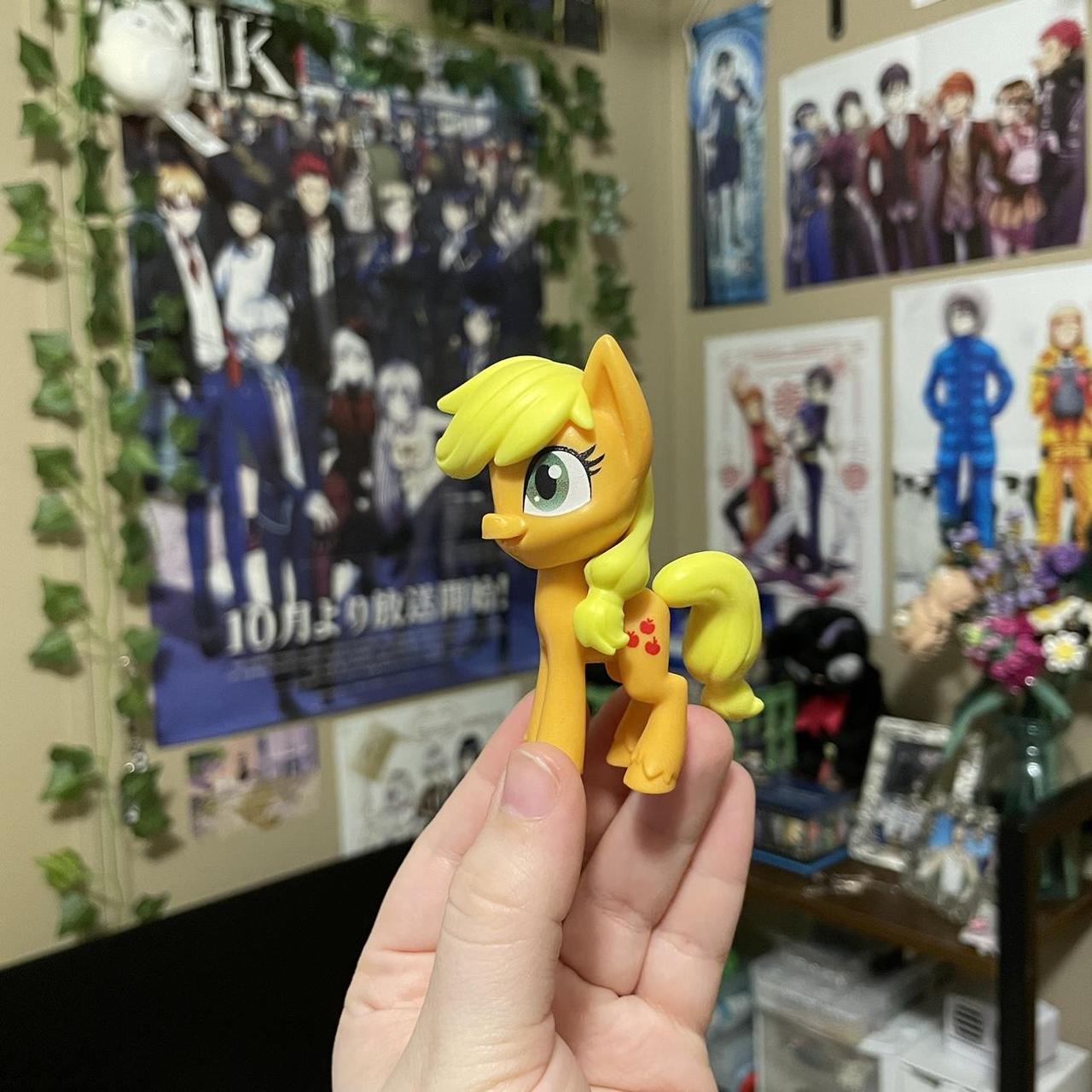 my little pony apple jack mini movable figure gen... - Depop
