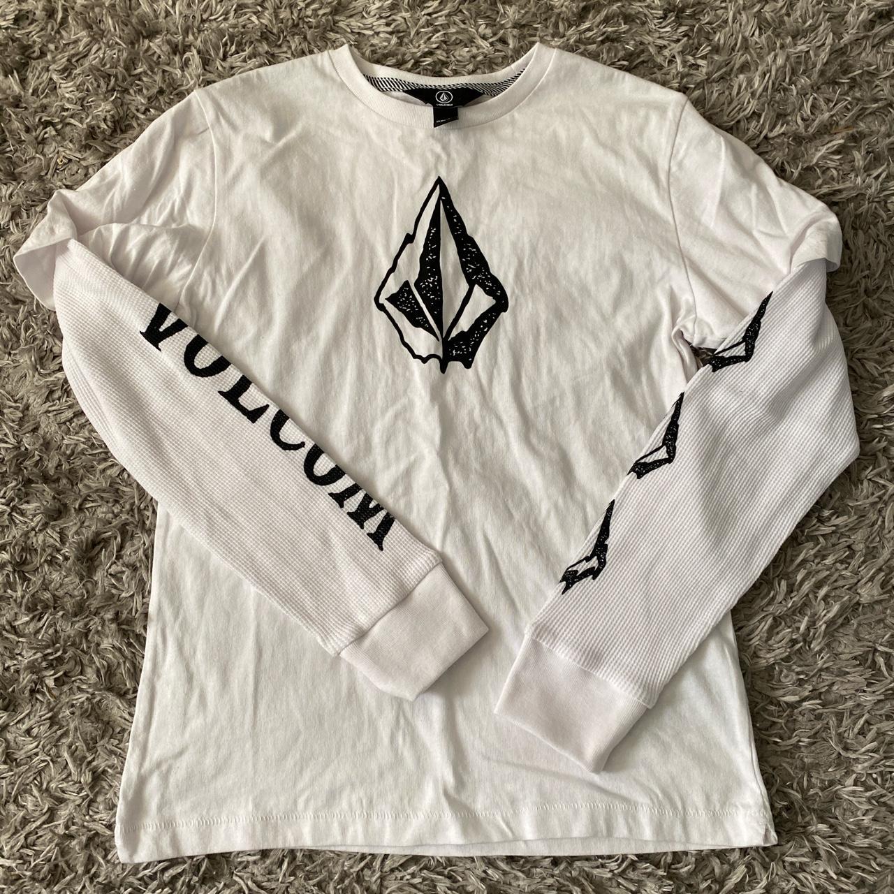 Boys Volcom long sleeve shirt Size: US M/10Y, CAN... - Depop