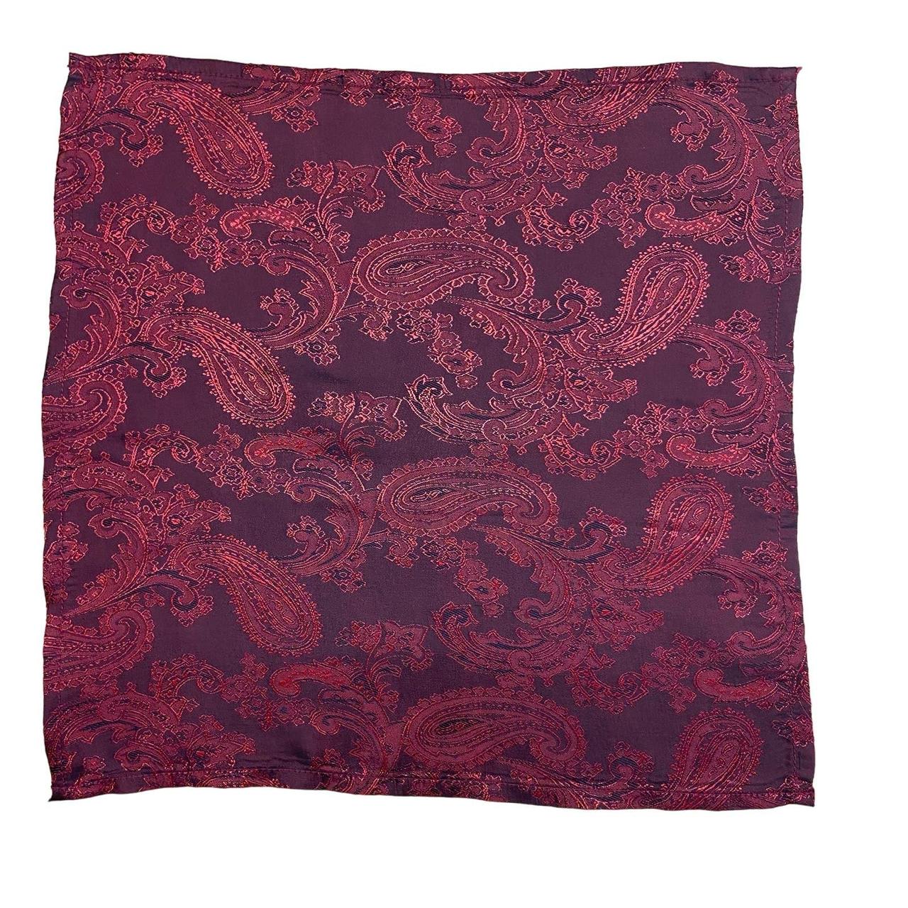 Men's handmade custom tailored red brocade formal... - Depop