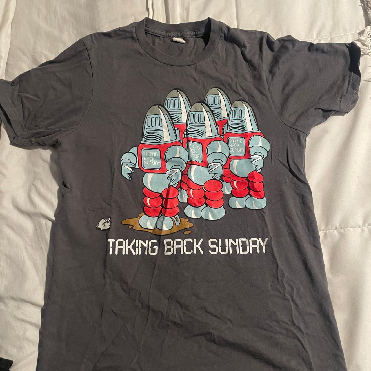 2000's TAKING BACK SUNDAY T-shirt #vintage #emo... - Depop