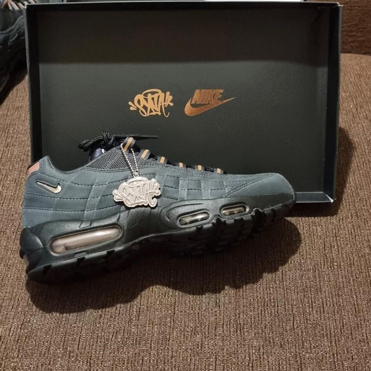 Nike Air Max 95 Syna World Central Cee Black Bronze... - Depop