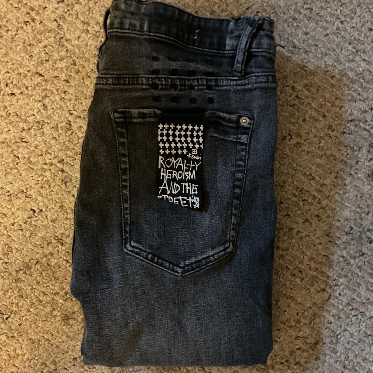 Black Ksubi skinny jeans with tag size 34 Send... | Depop