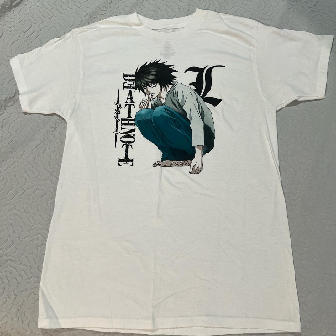 L deathnote shirt - Depop