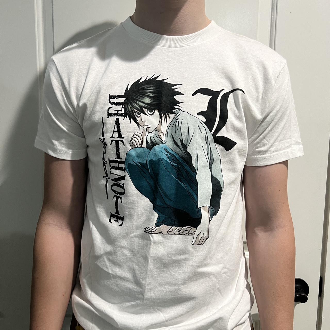 L deathnote shirt - Depop