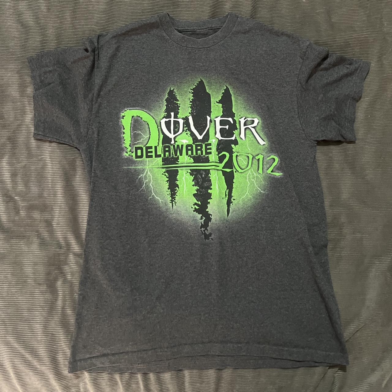 Grey monster energy tee #2000s - Depop