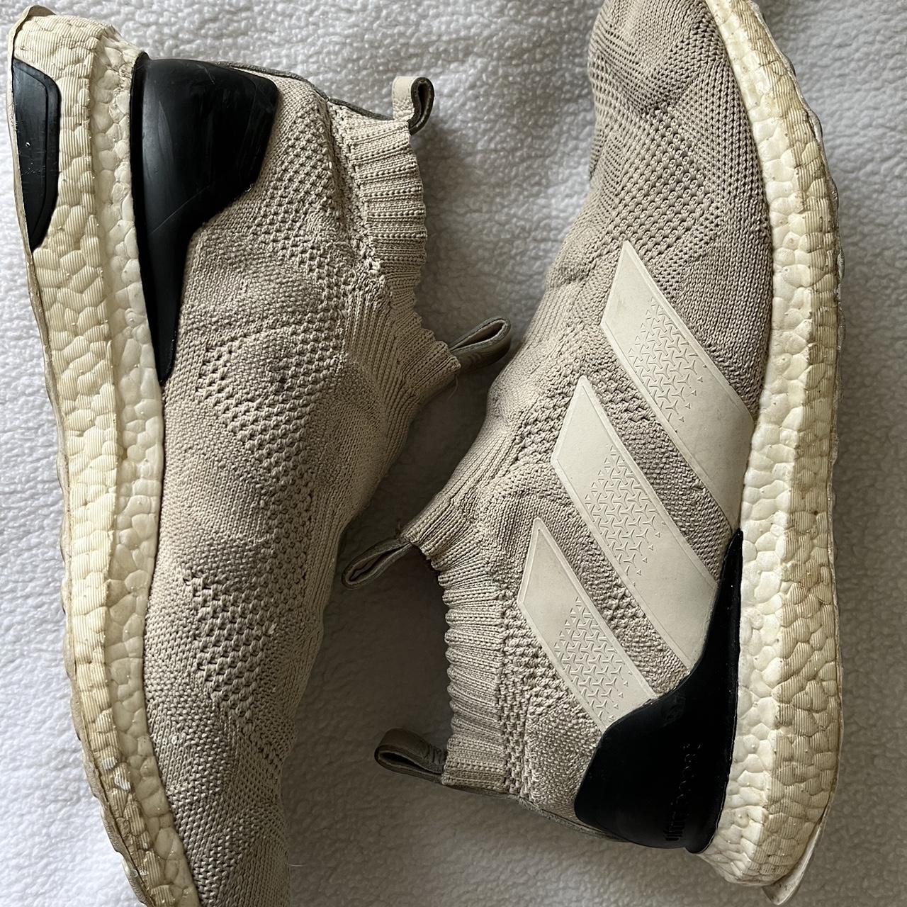 Leopard no lace ultra boost. Worn in but at a... - Depop