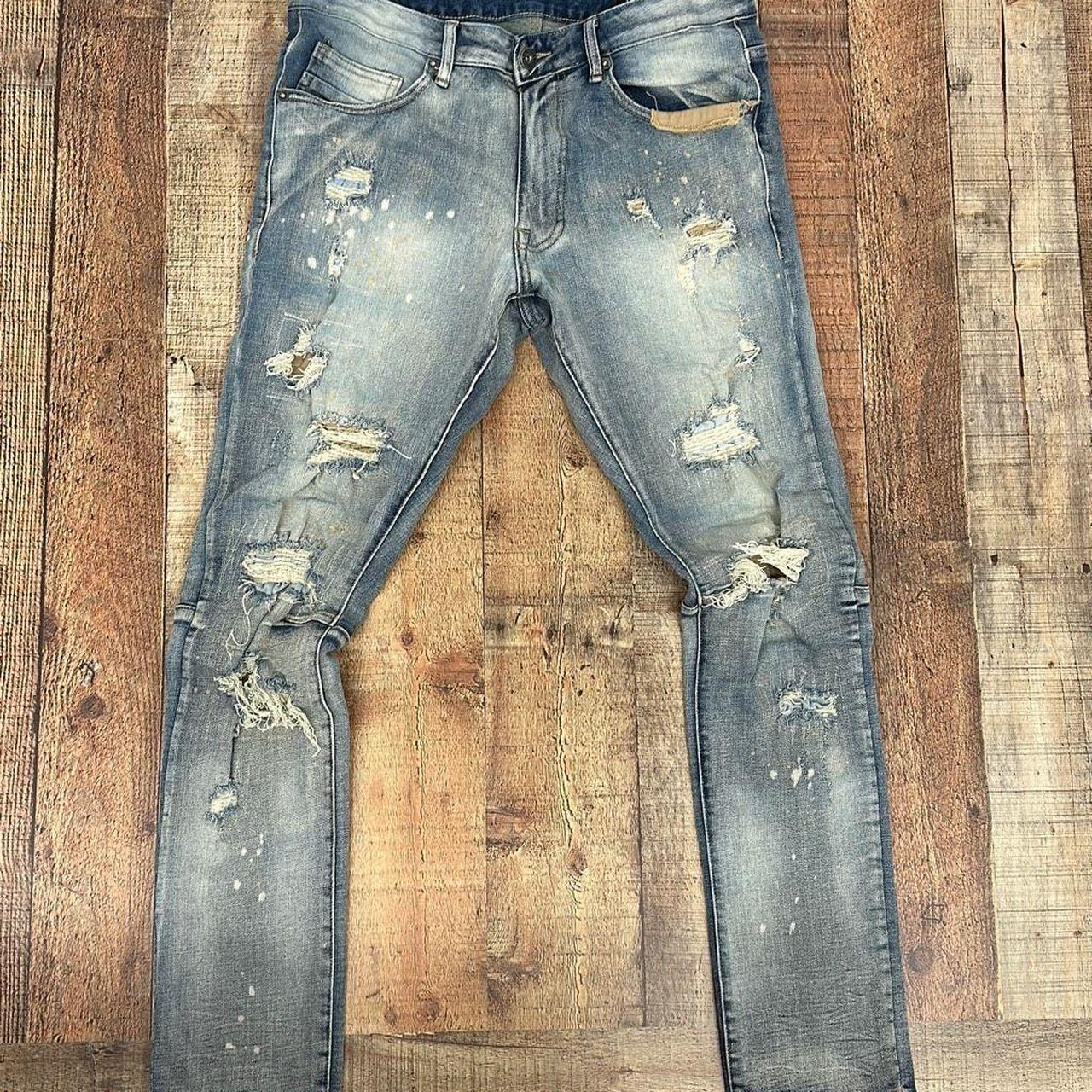 Smoke Rise Jeans. Please see photos for indications... - Depop