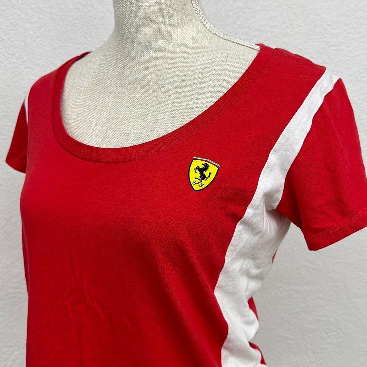 Ferrari Official Womens Stretch Top. Please see... - Depop