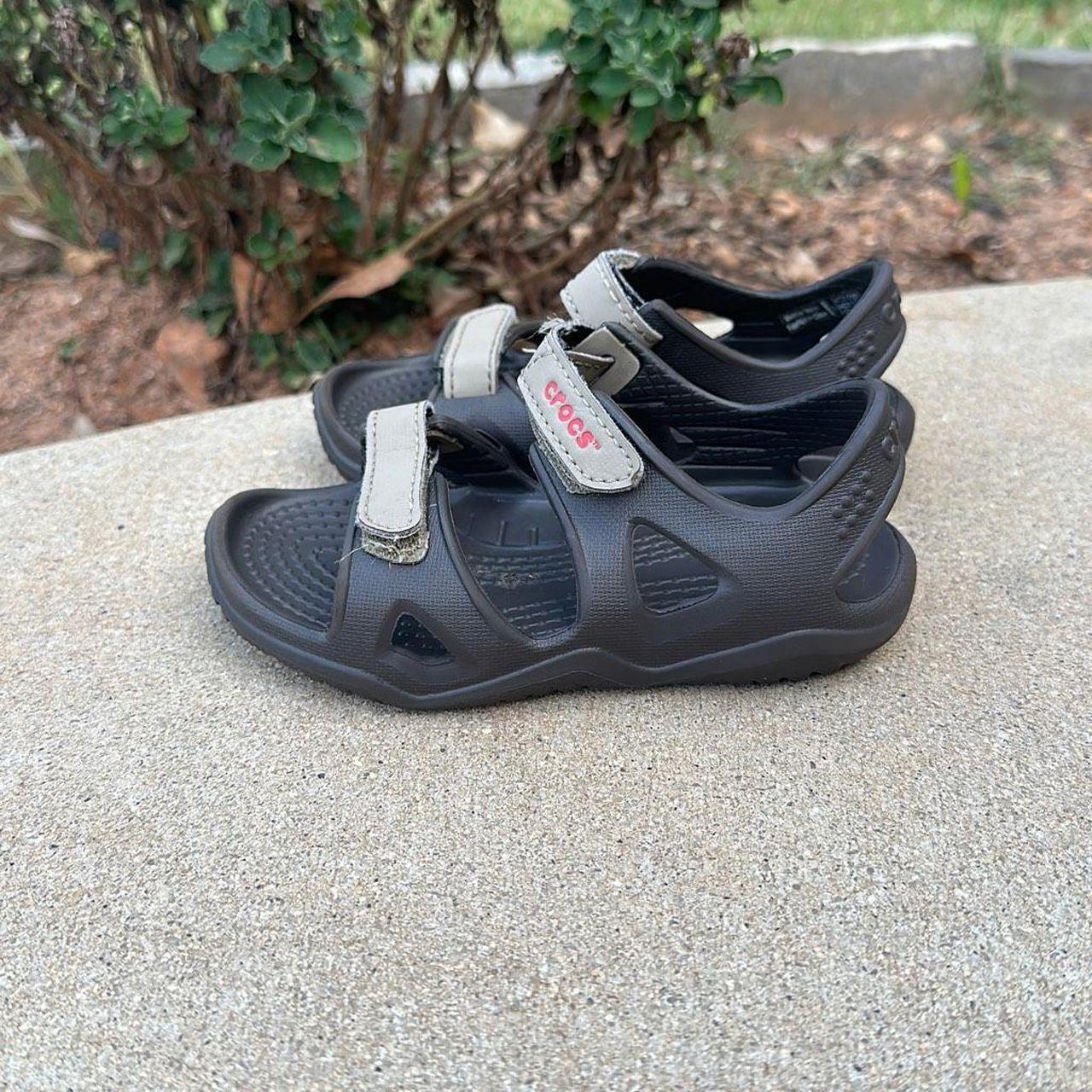 Crocs Kid’s Swiftwater River Walking Sandals. Please... - Depop