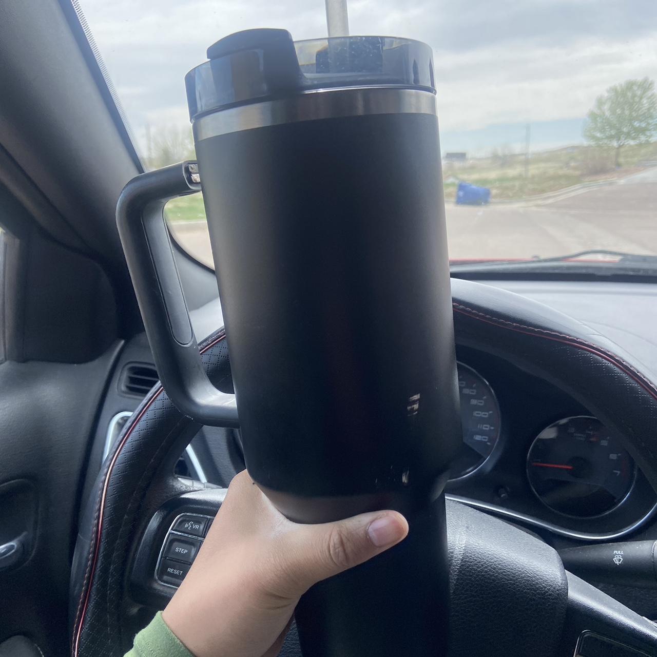 Black Stanley cup side broken and dent | Depop