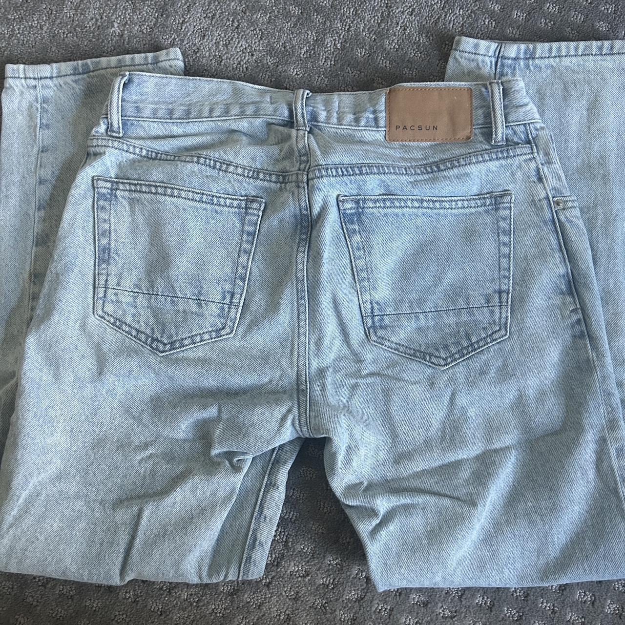 Very light wash pacsun jeans. Size 28. Very lightly... - Depop