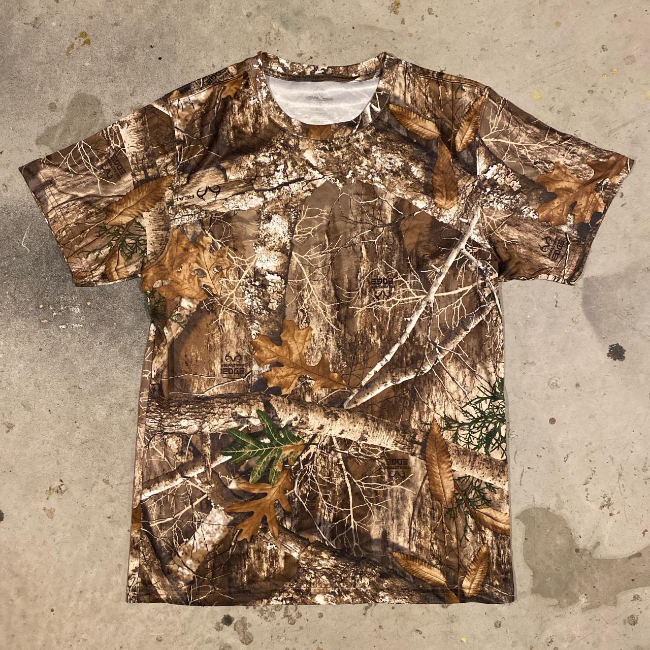 Fye authentic realtree camo hunting shirt really... - Depop