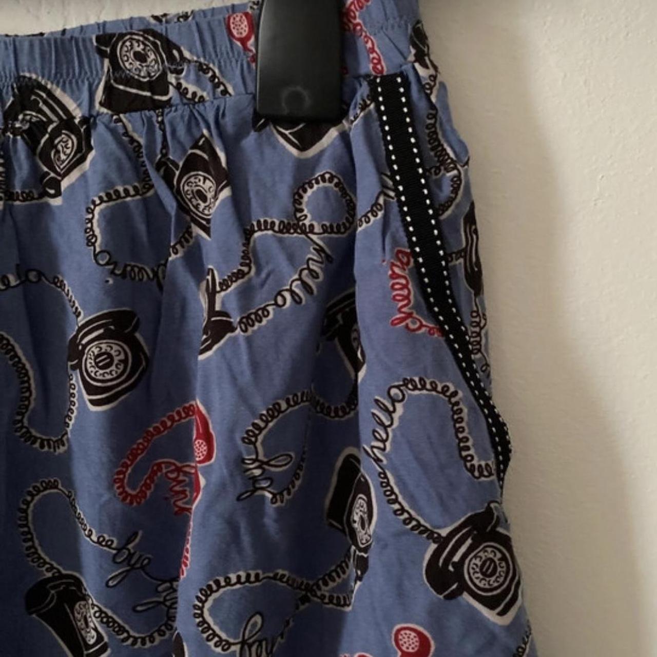 Cath kidson vintage retro style mini rara skirt XS... - Depop