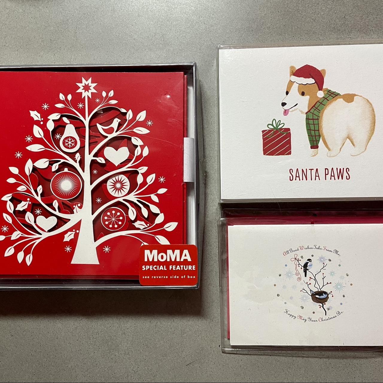 Lot of Holiday Cards. 🎄 6 cards/envelopes, MOMA... - Depop