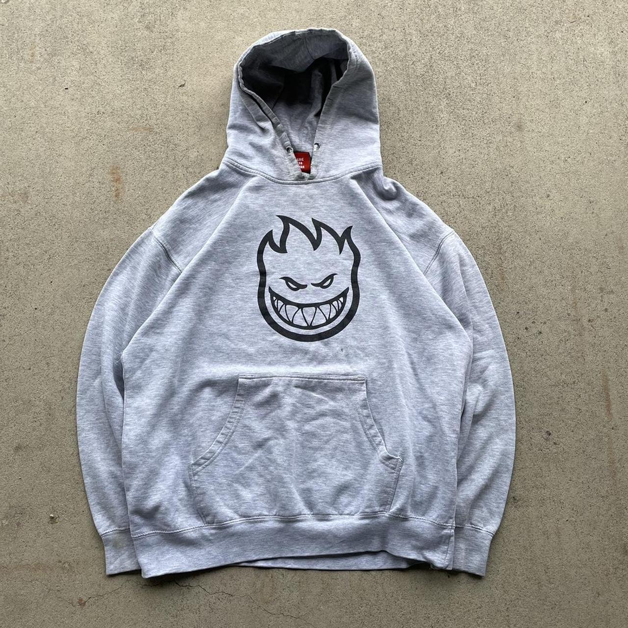 Super fire y2k spitfire wheels skate hoodie. Had a... - Depop