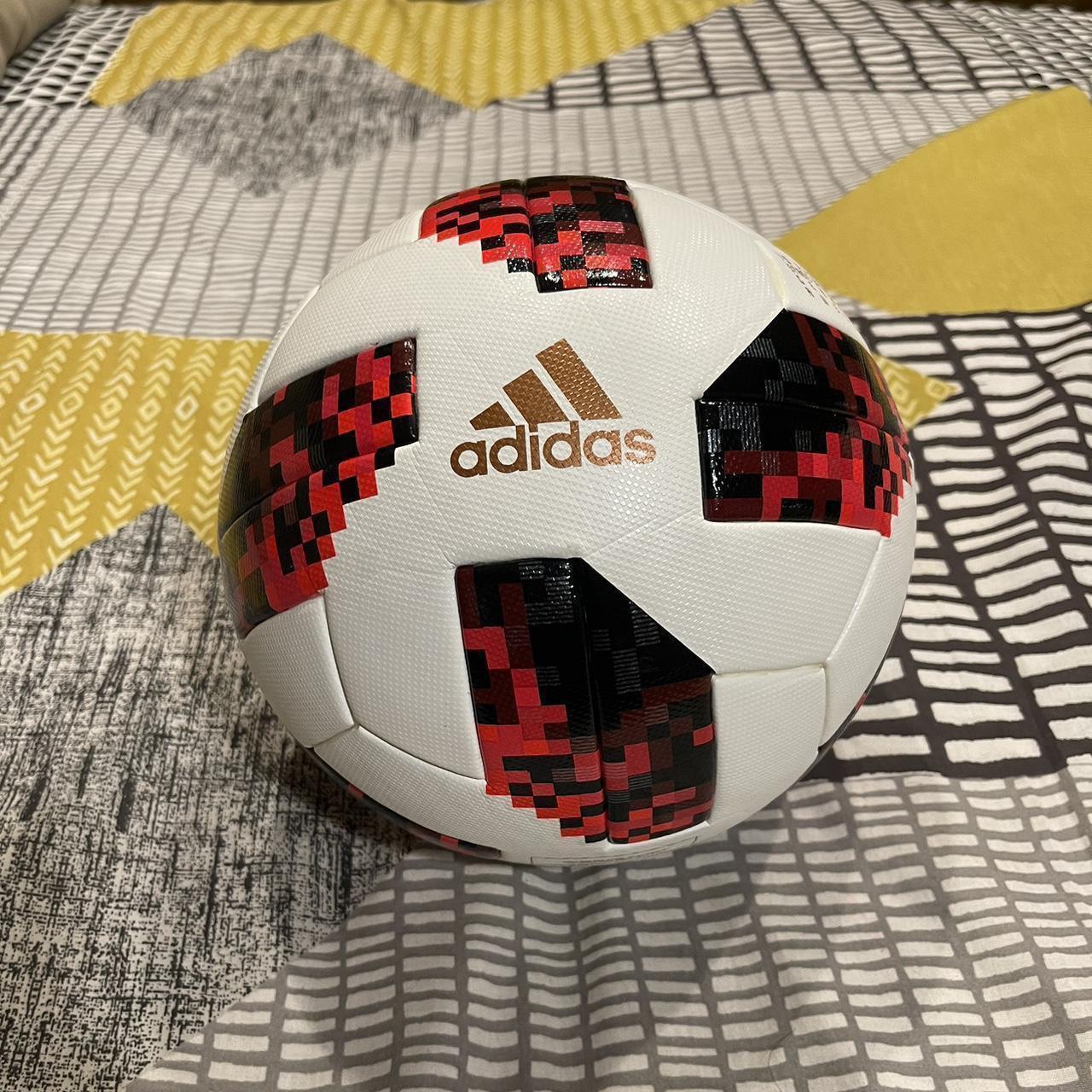 ADIDAS TELSTAR 18 RED FIFA WORLCUP SOCCER BALL I... - Depop