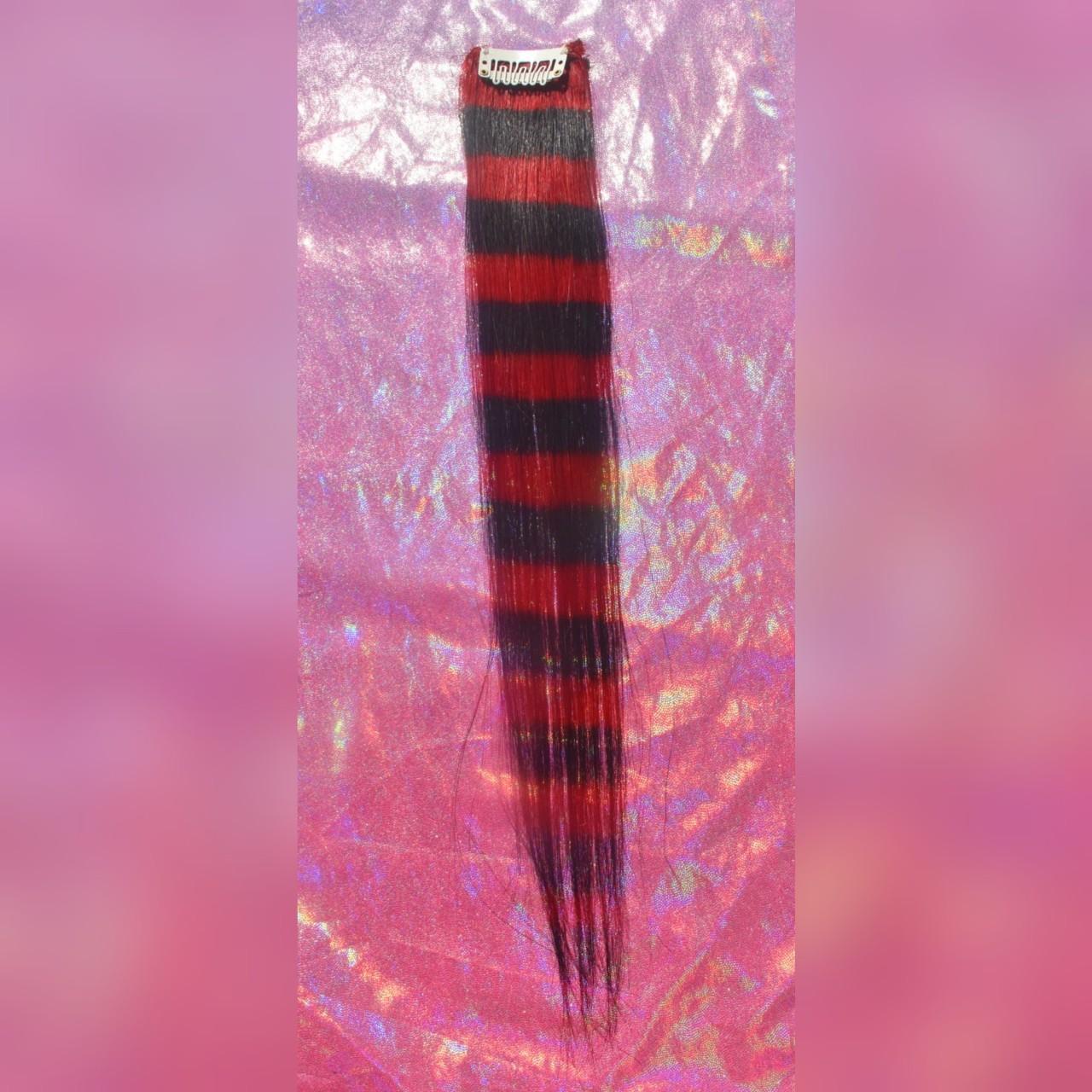 💋Red Racoon Tail Scene Hair Extension💋 14 Inches ☆... - Depop