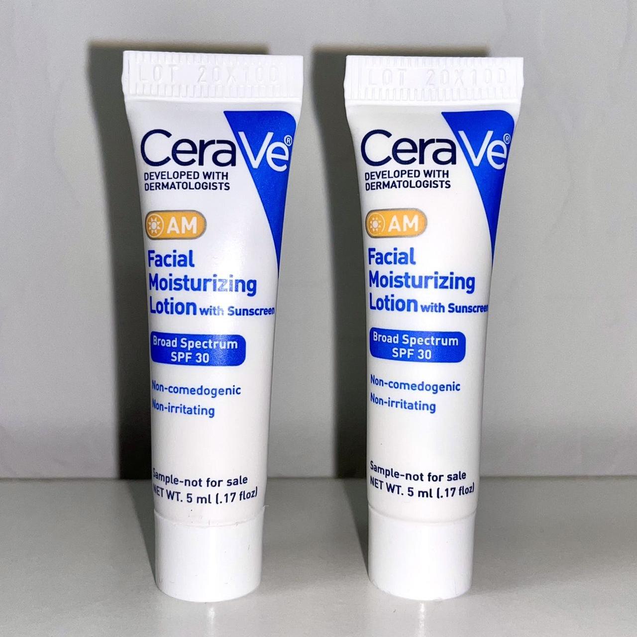 2 CeraVe - Facial Moisturizing Lotion AM SPF30... - Depop