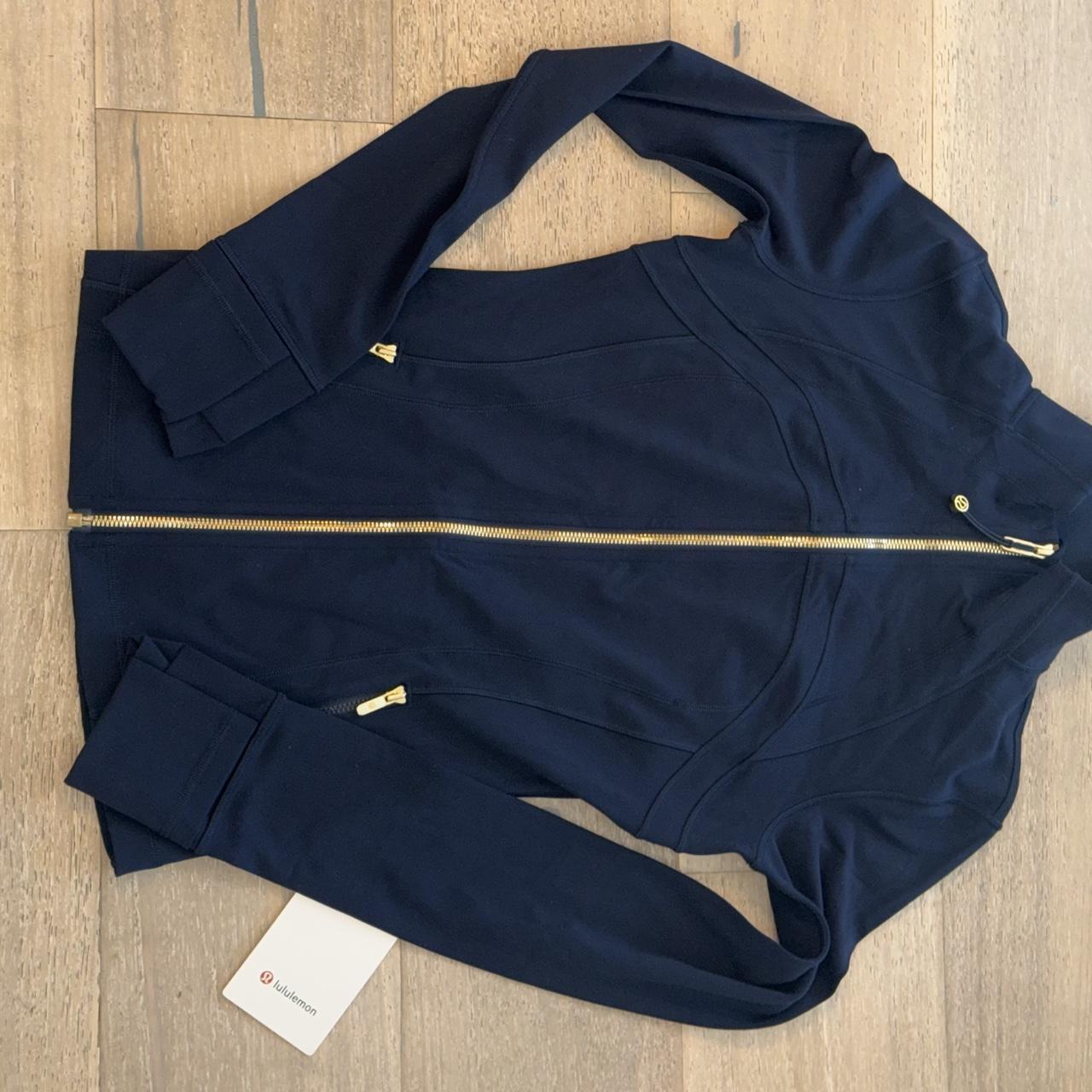 Navy blue Lululemon Define Jacket #activewear - Depop
