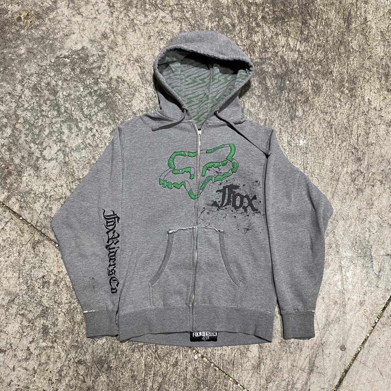 Fox racing Zip Up - Depop