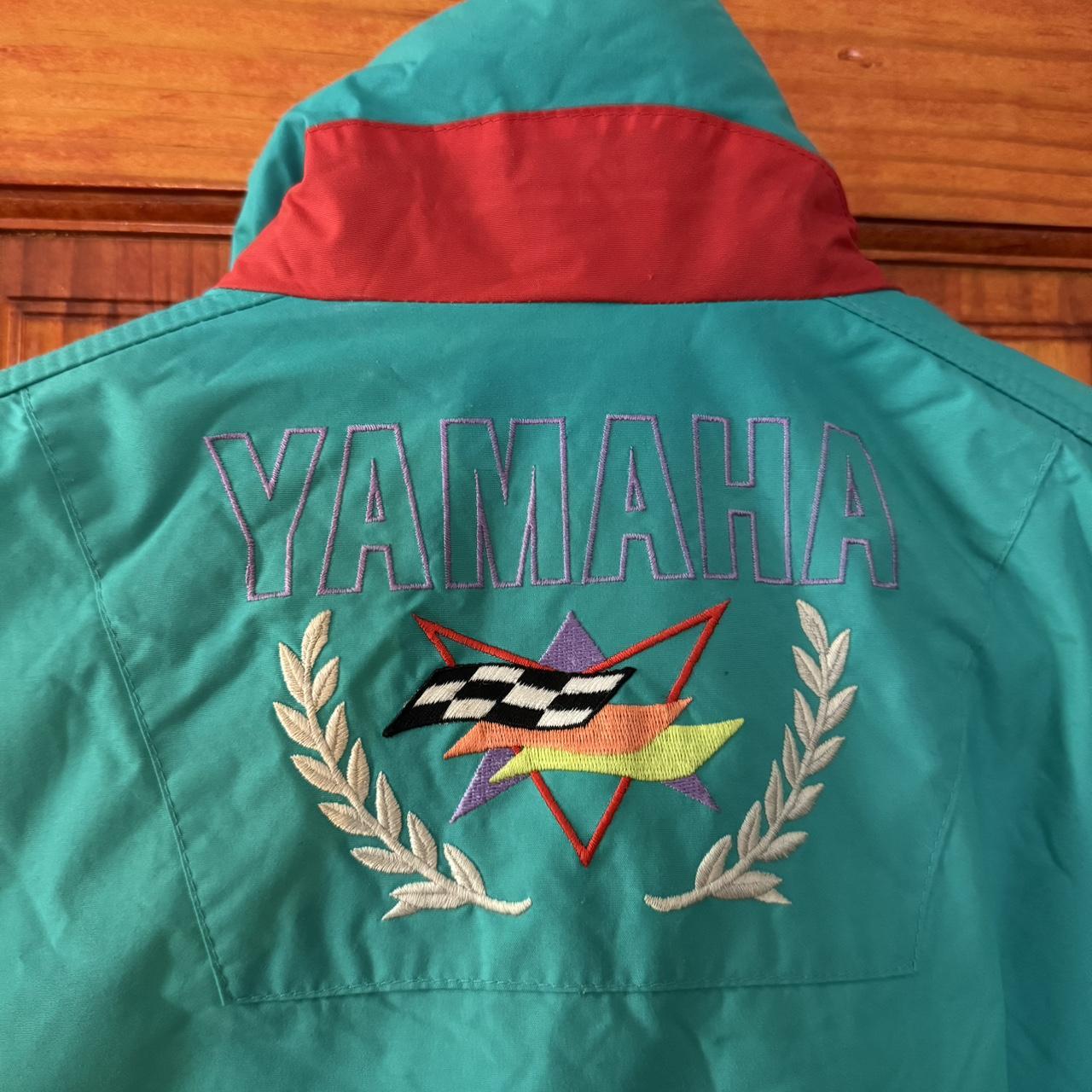 YAMAHA Vintage Racing Jacket Made in Taiwan, Size... - Depop