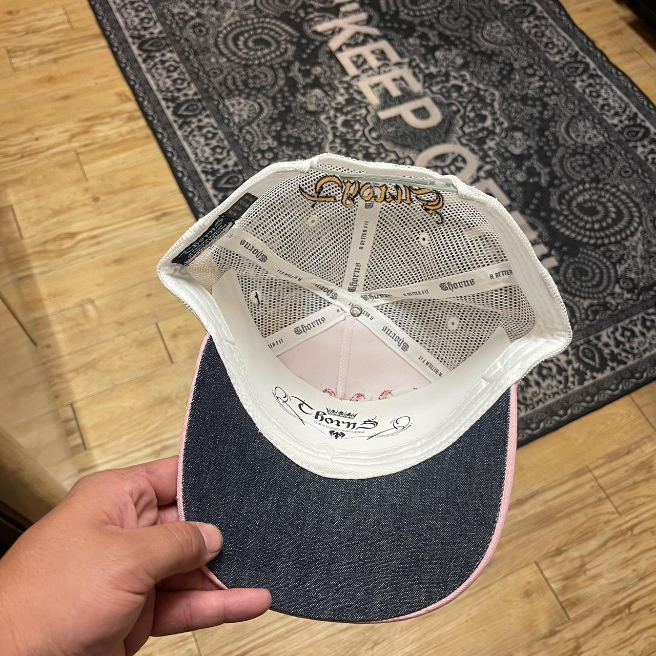 ed hardy inspired fully embroidered hat by estilo... - Depop