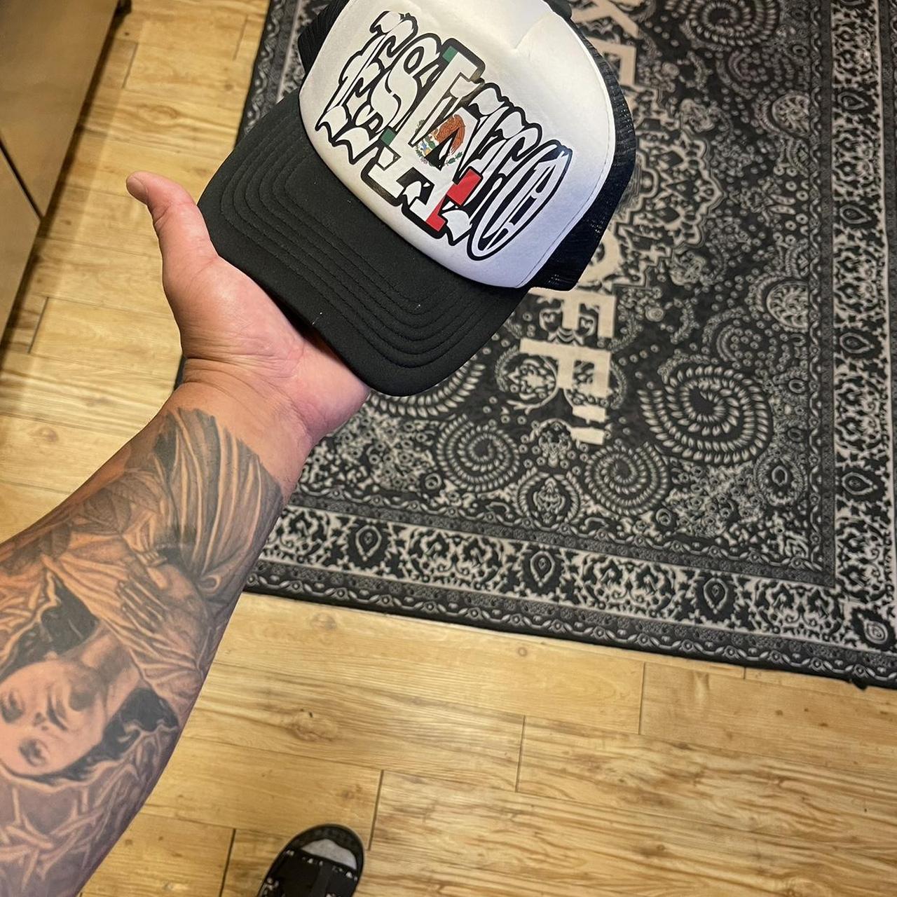 estilo apparel old english font with mexico flag... - Depop