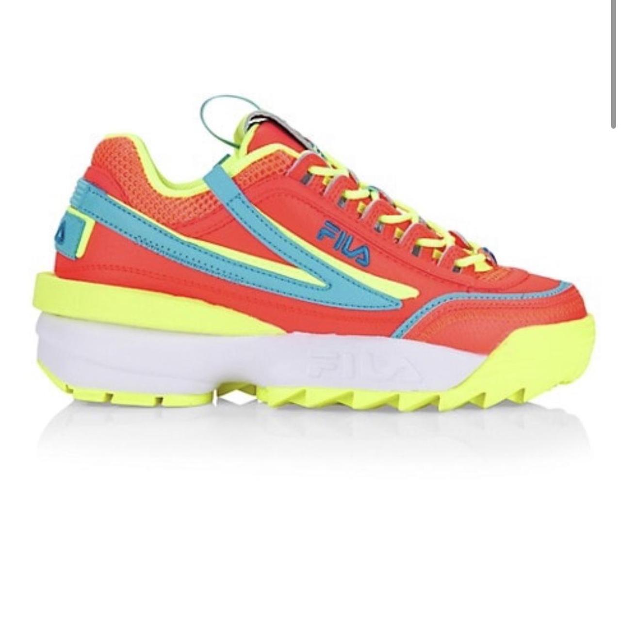 FILA Disruptor II Exp Mixed Media Sneakers. Size... - Depop