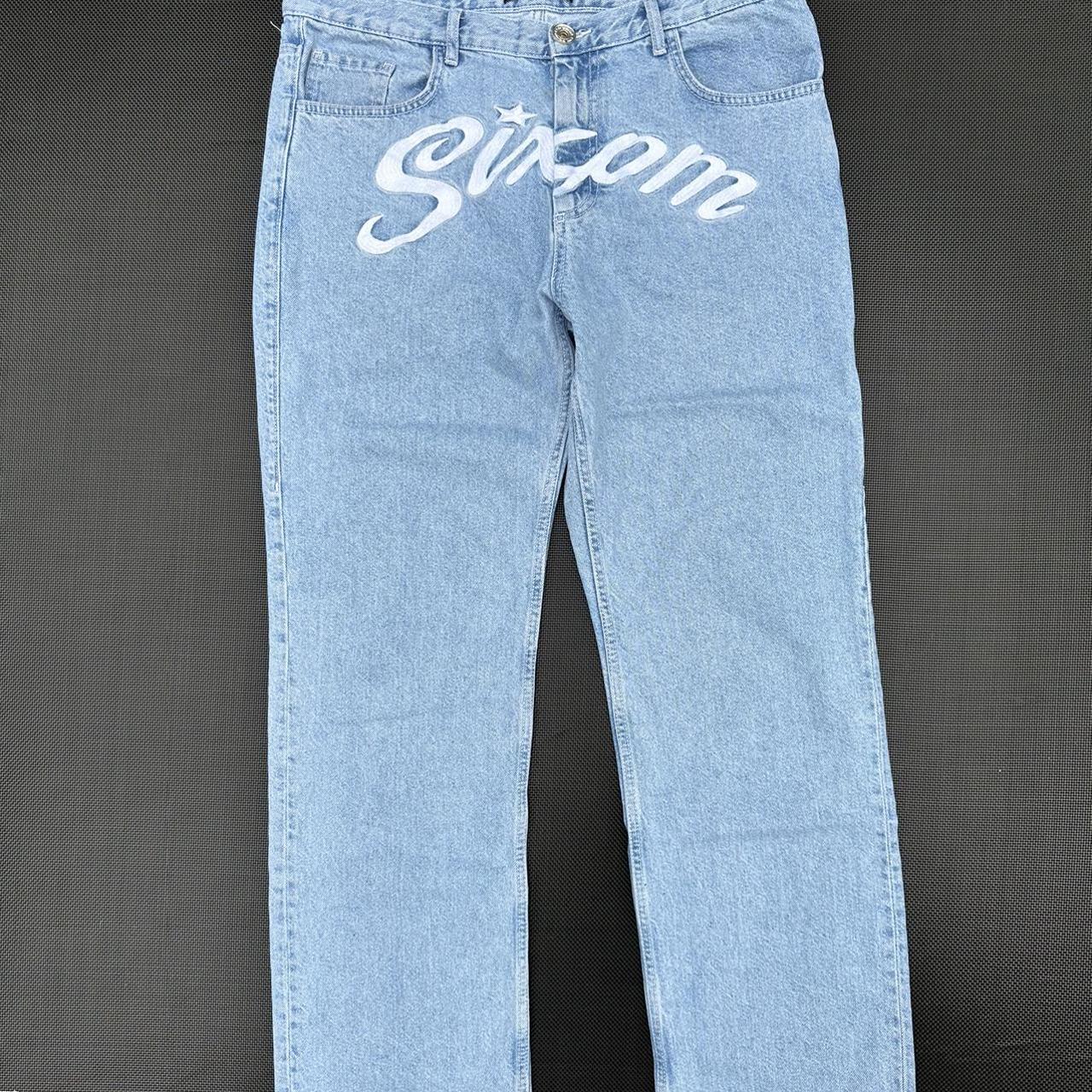 6PM Jeans 33 6pm Low Lightshow Stussy Systemic... - Depop