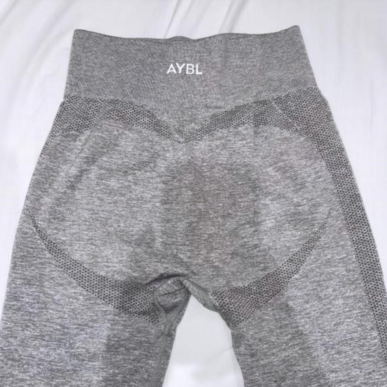 AYBL | GREY GYM LEGGINGS - Size S - Good... - Depop