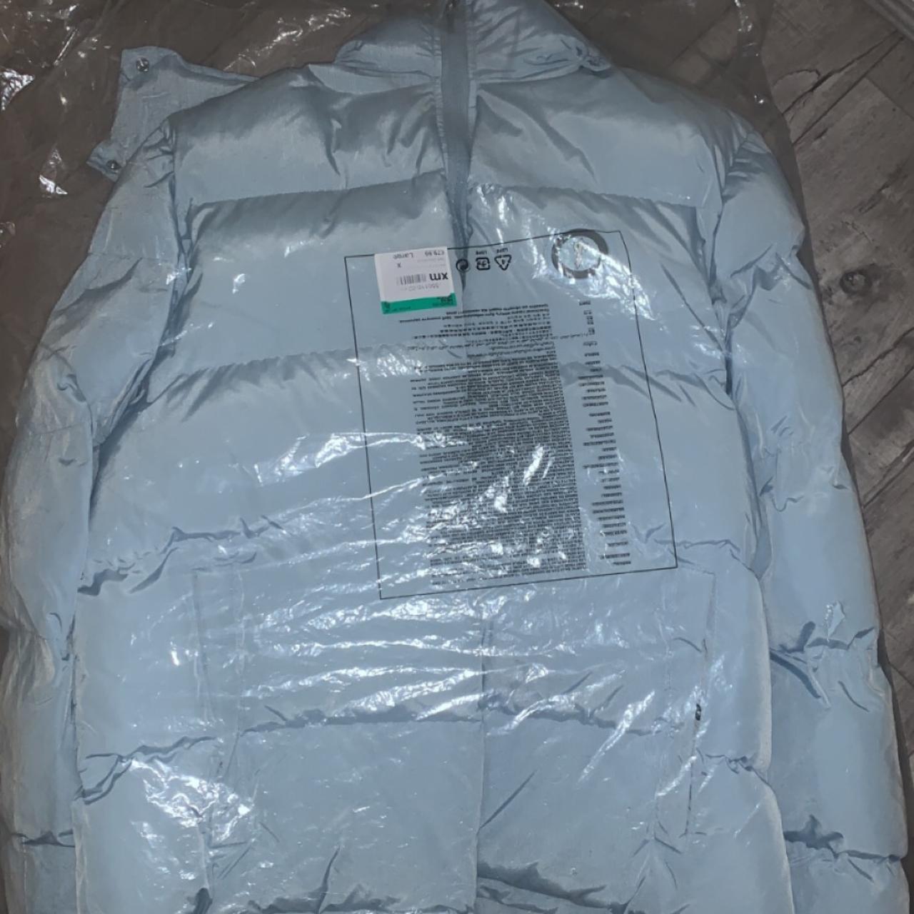 TRAPSTAR IRONGATE BOMBER JACKET - ICE BLUE Size:... - Depop