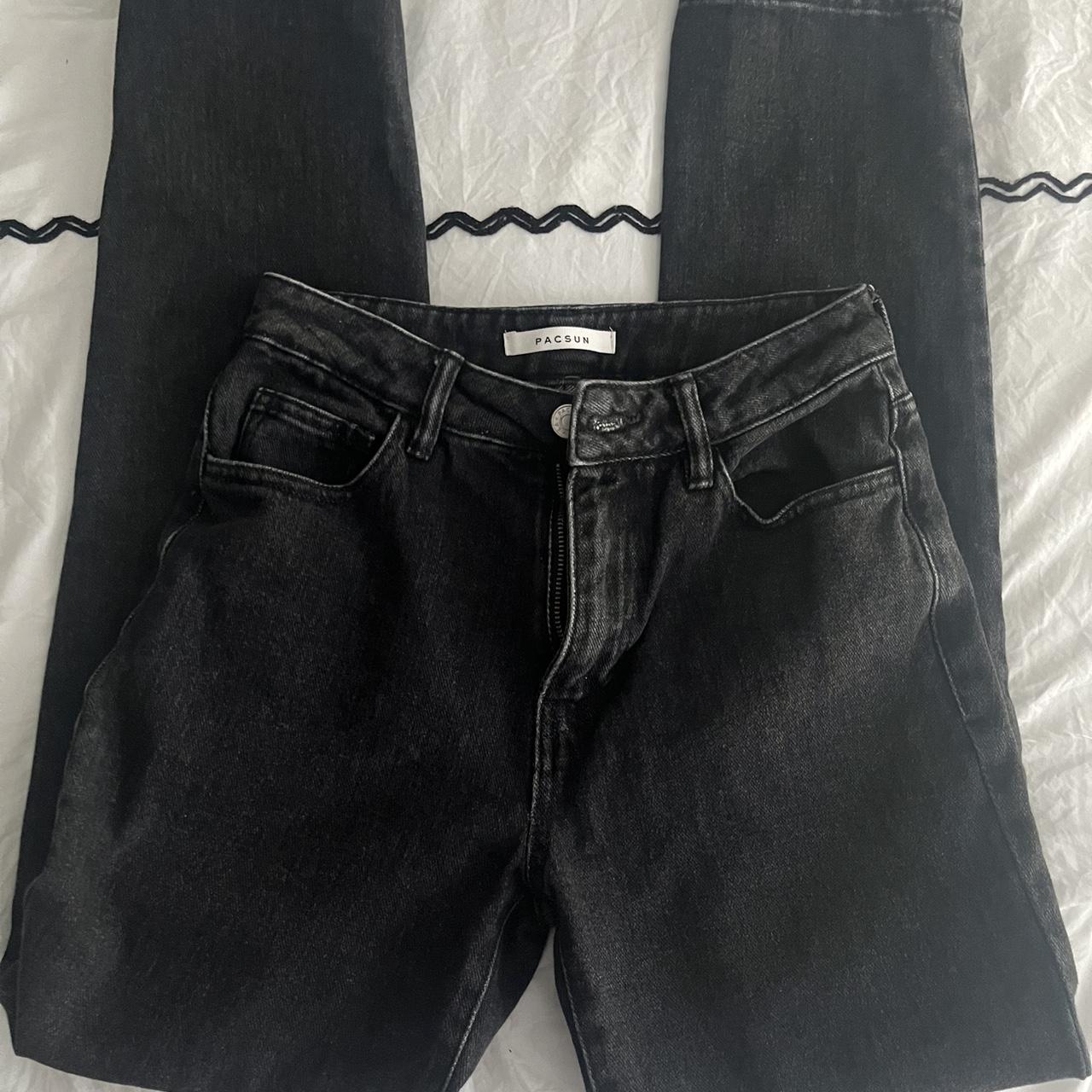 PacSun Women's Black Jeans | Depop