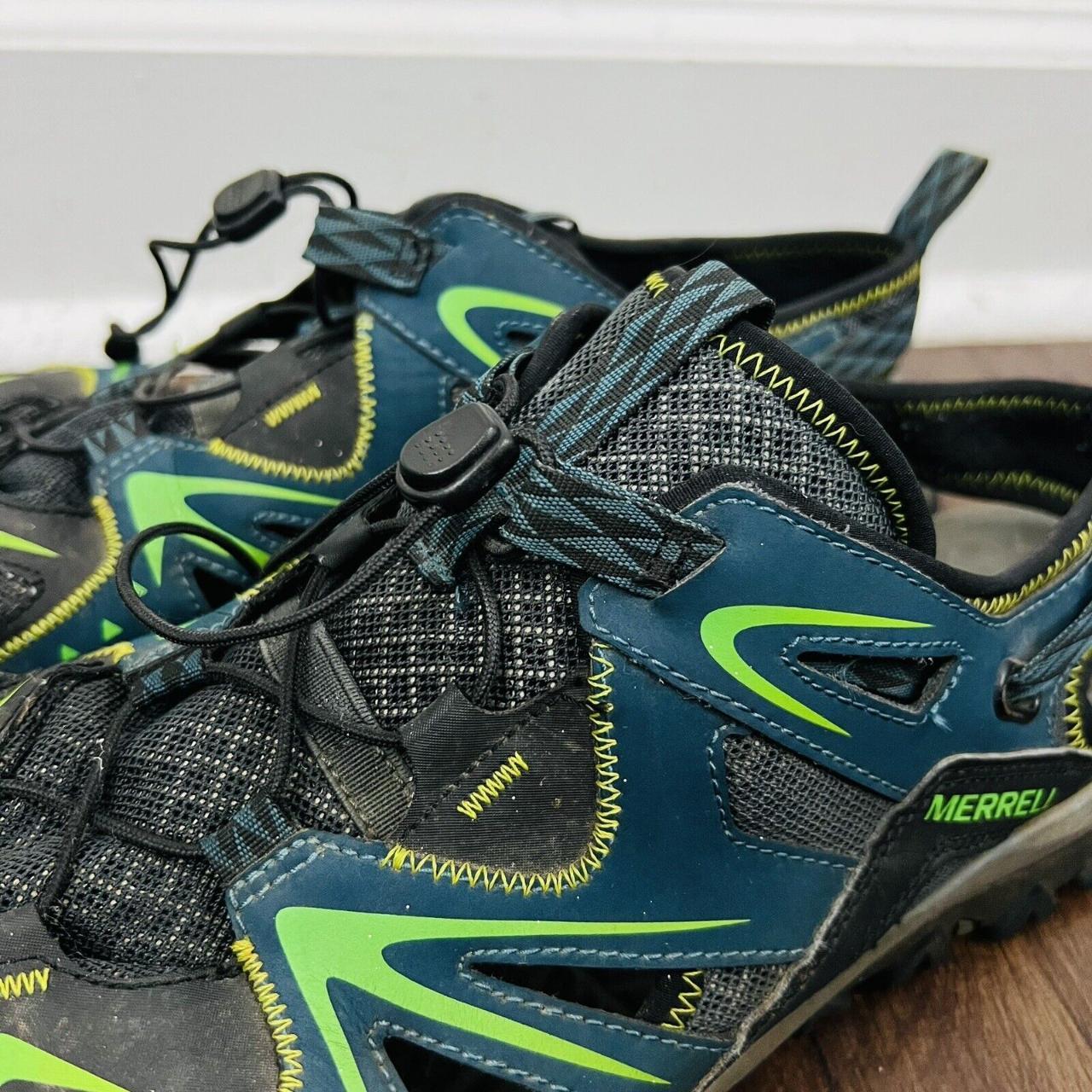 Merrell Blue & Green Capra Rapid Sieve Water Hiking... - Depop