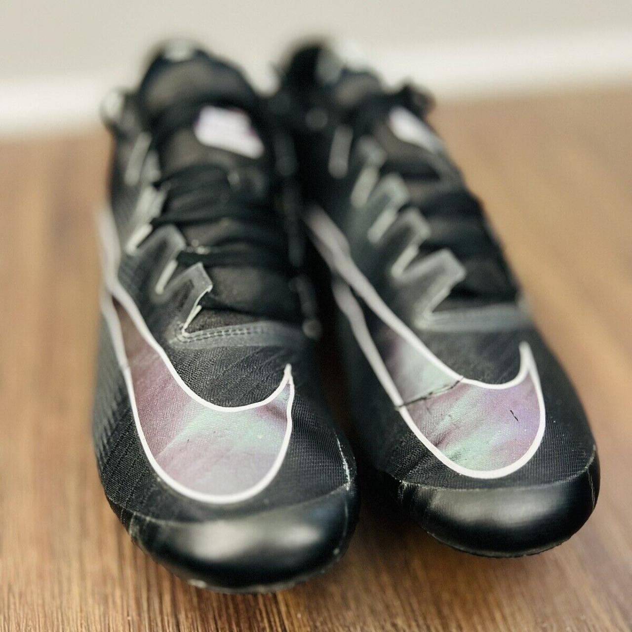 Nike Zoom Ja Fly 3 Black & Iridescent Elite Track... - Depop