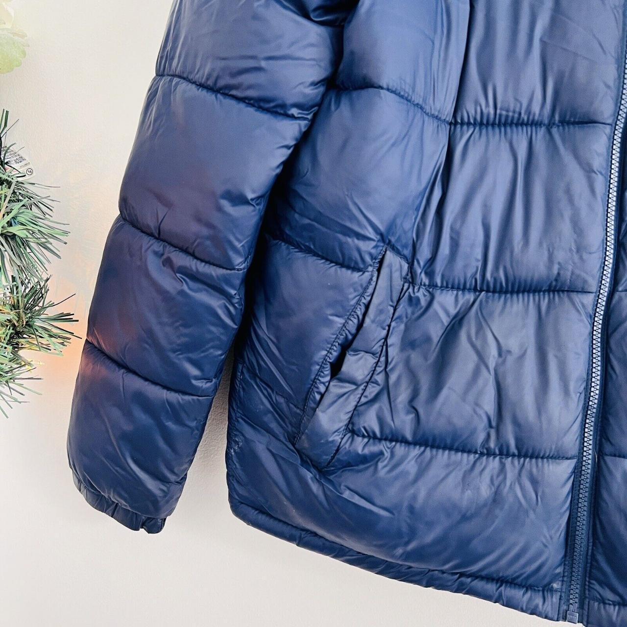 Old Navy Navy Blue Super Soft 100% Nylon Lined &... - Depop