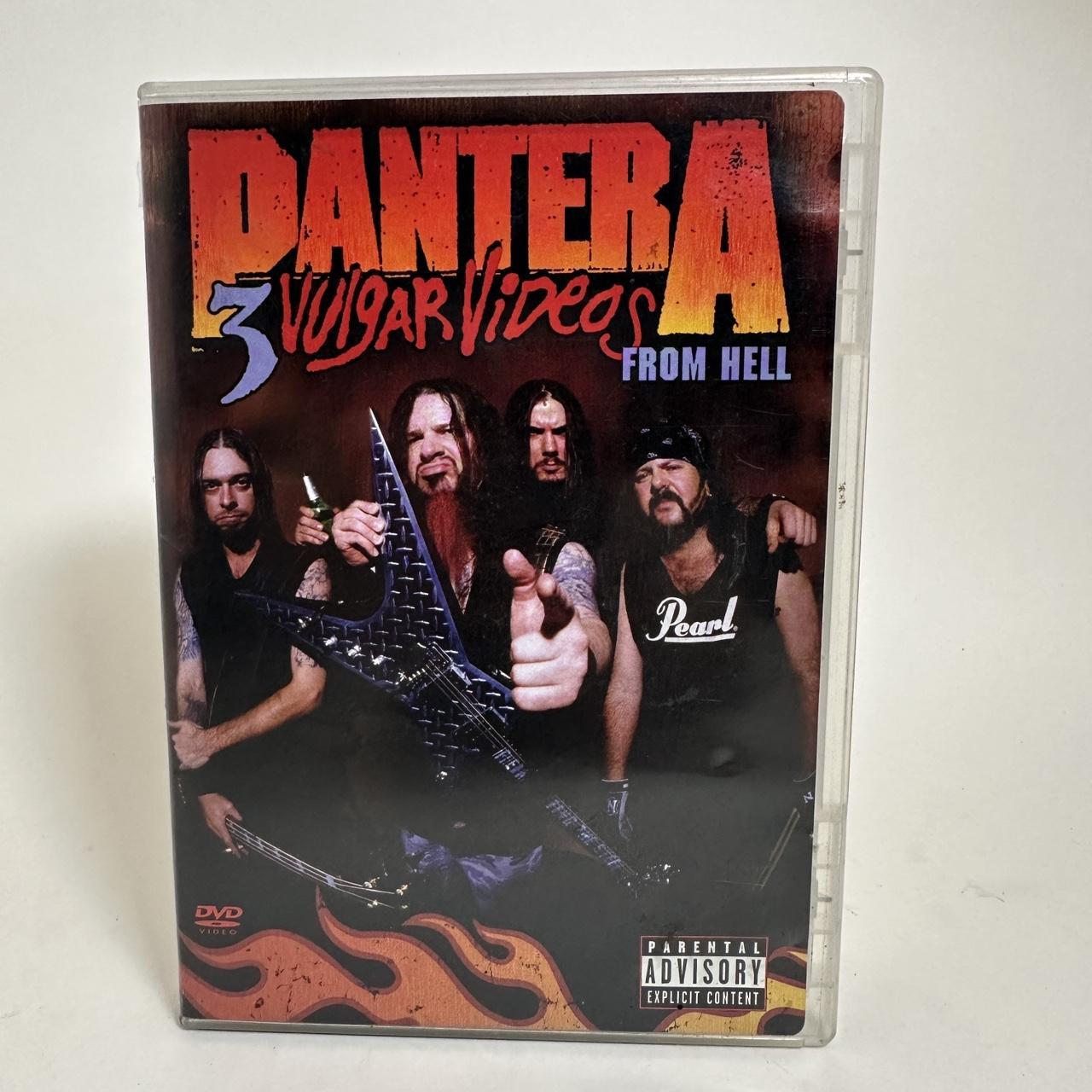 Pantera 3 Vulgar Videos from Hell DVD Back stage... - Depop