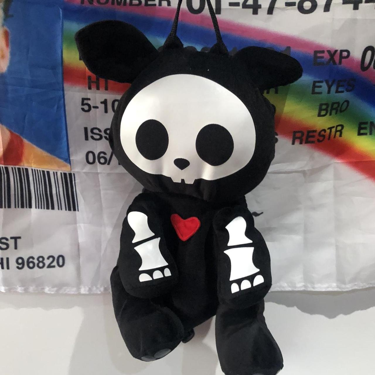 Skelanimals jack the rabbit plush soft toy backpack.... - Depop