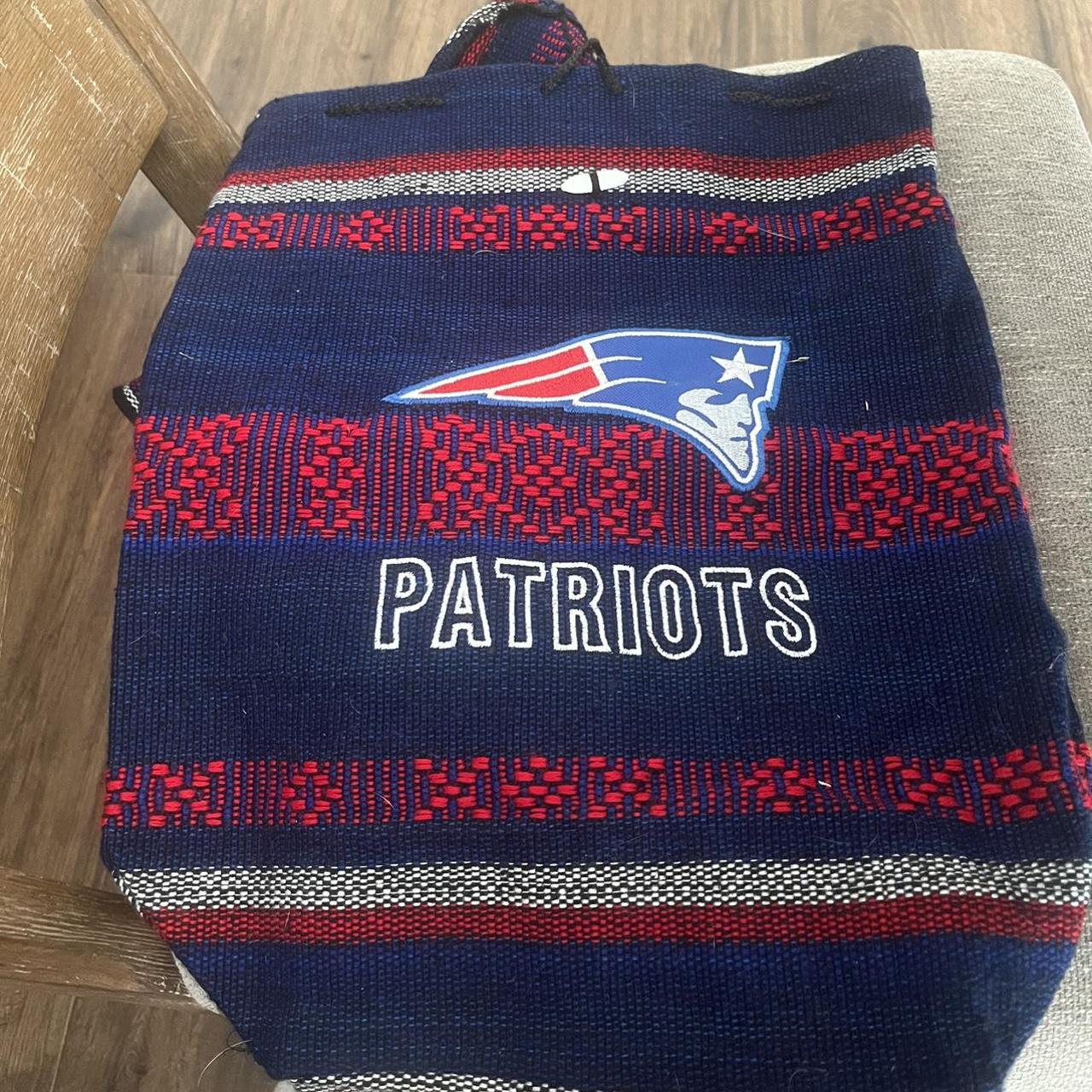 New England Patriots Drawstring bag never used - Depop