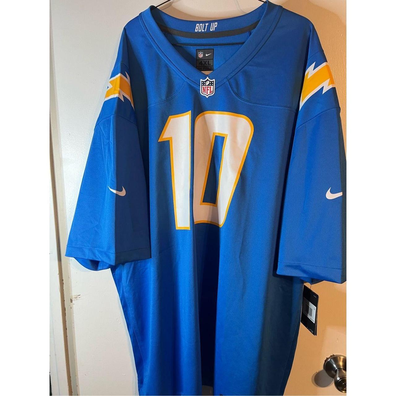 Nike Onfield Los Angeles Chargers Justin Hebert... - Depop