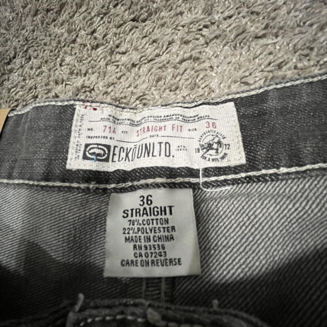 grey ecko jeans. new with tags. 36/32 - Depop