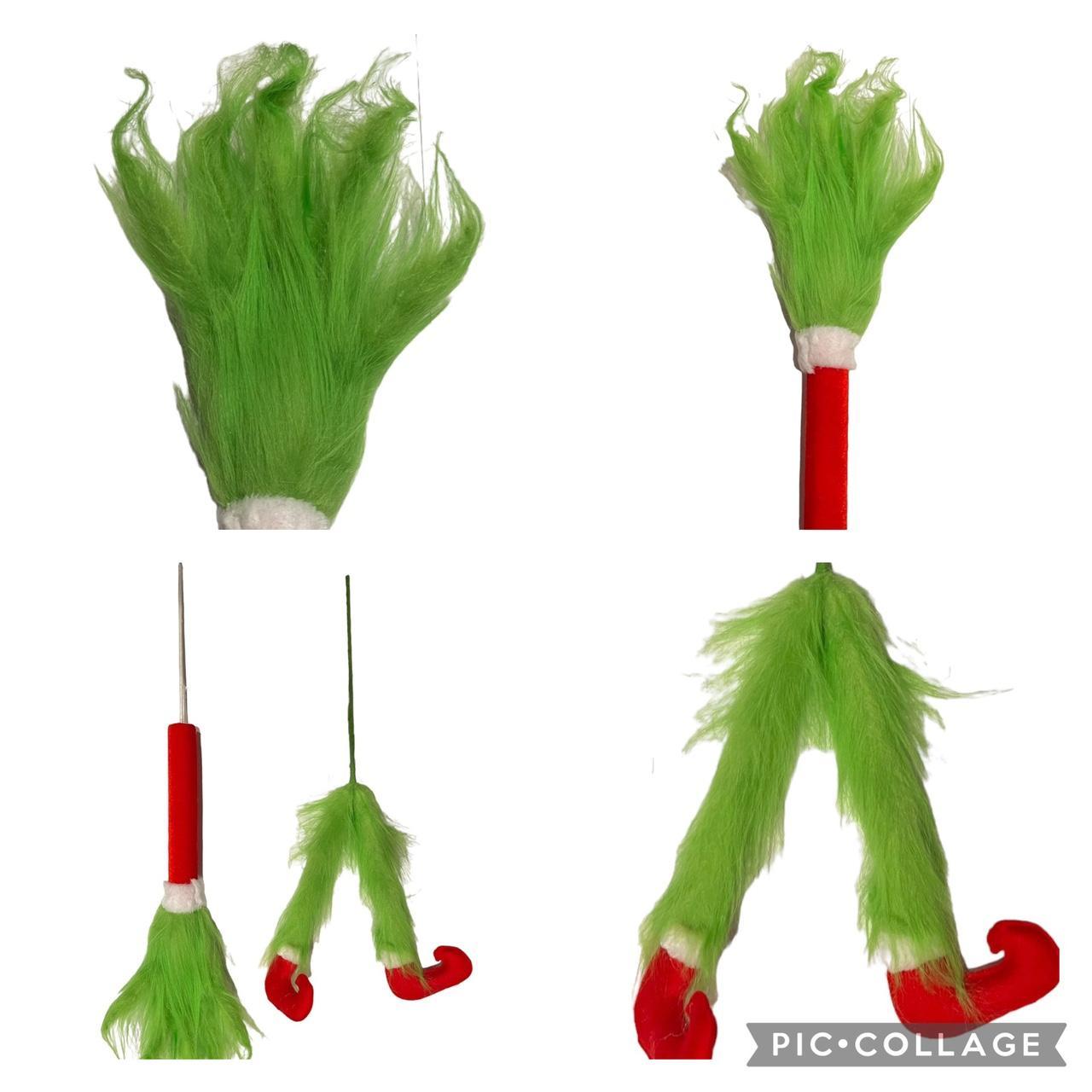 Grinch inspired Christmas tree legs and arm picks,... - Depop