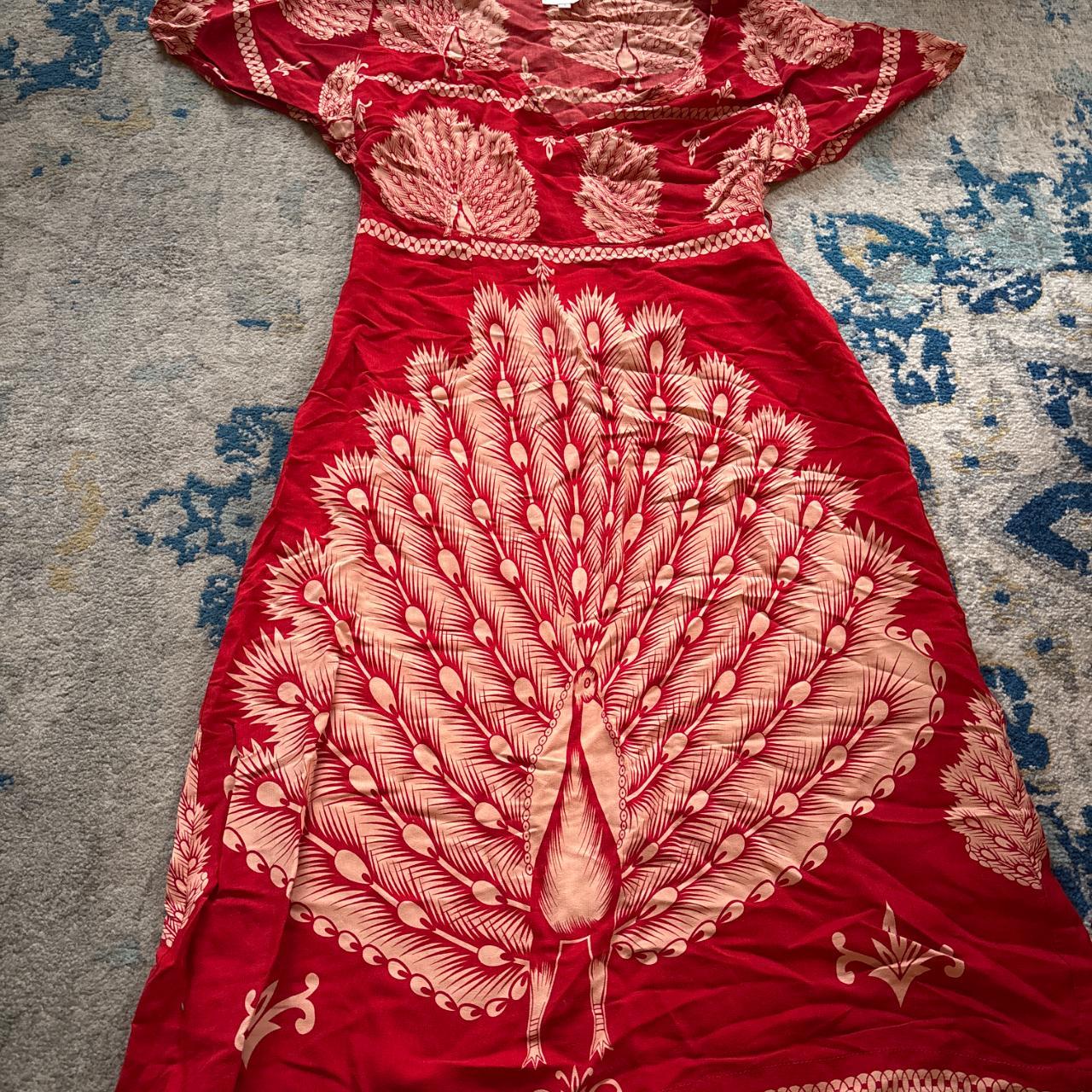 Leona Edmiston ruby dress, non-smoking home Size 1 | Depop