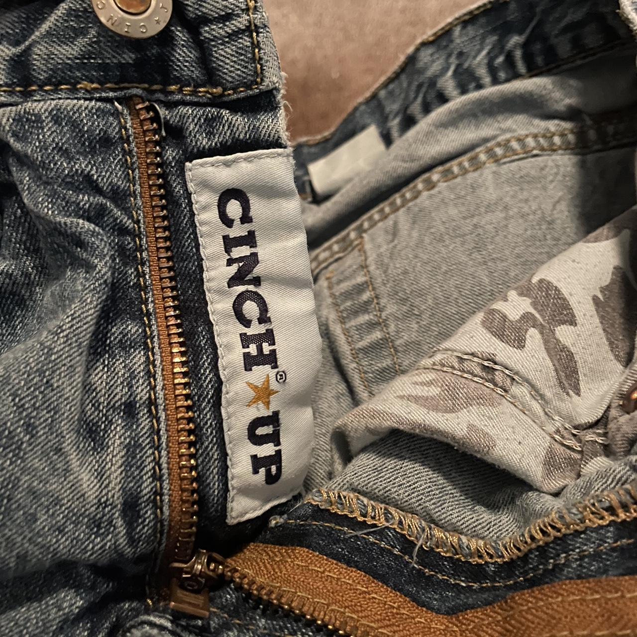 cinch jeans size 30 length I measured around 30’... - Depop