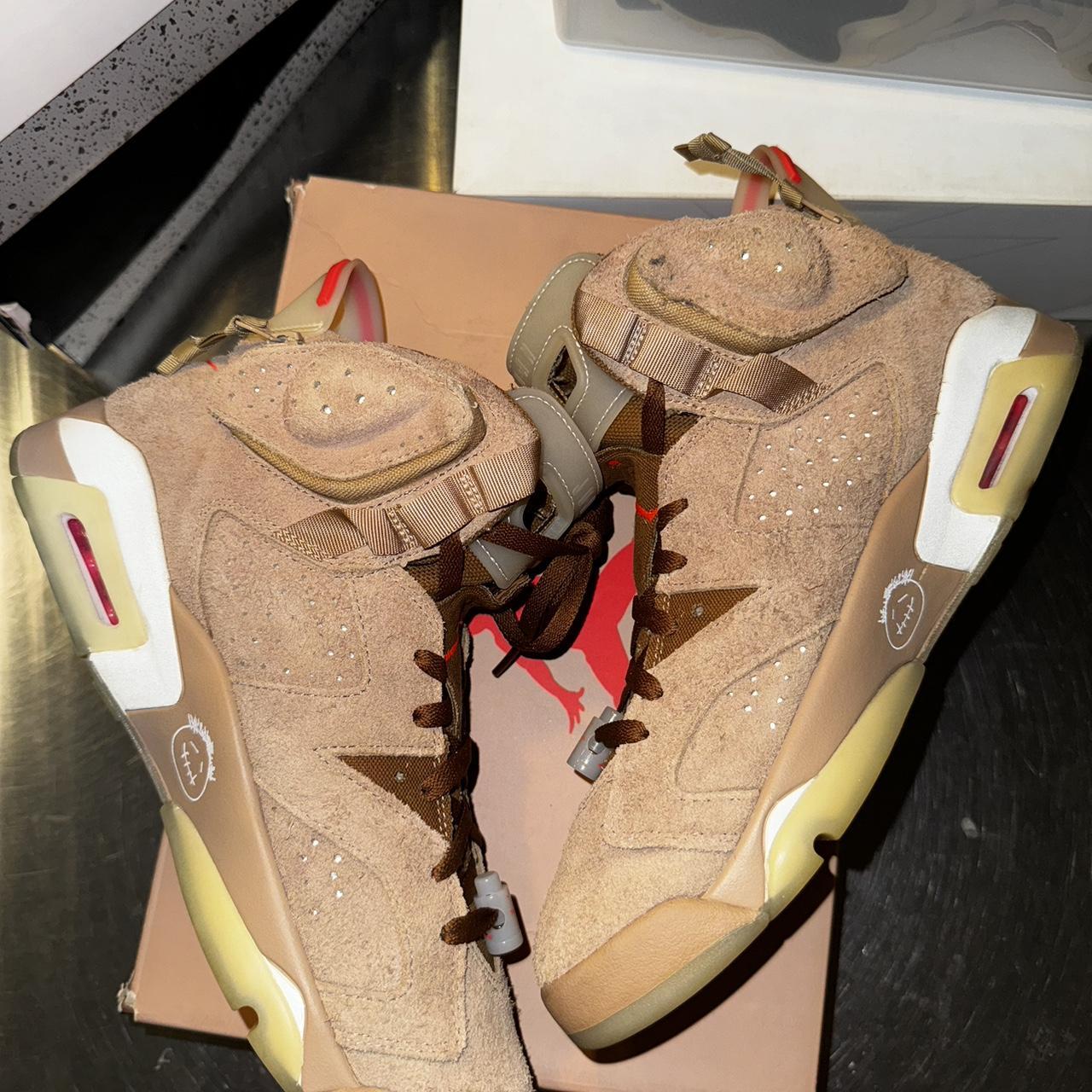 Travis Scott 6s Khaki // Size 12M Size 12M , $300... - Depop