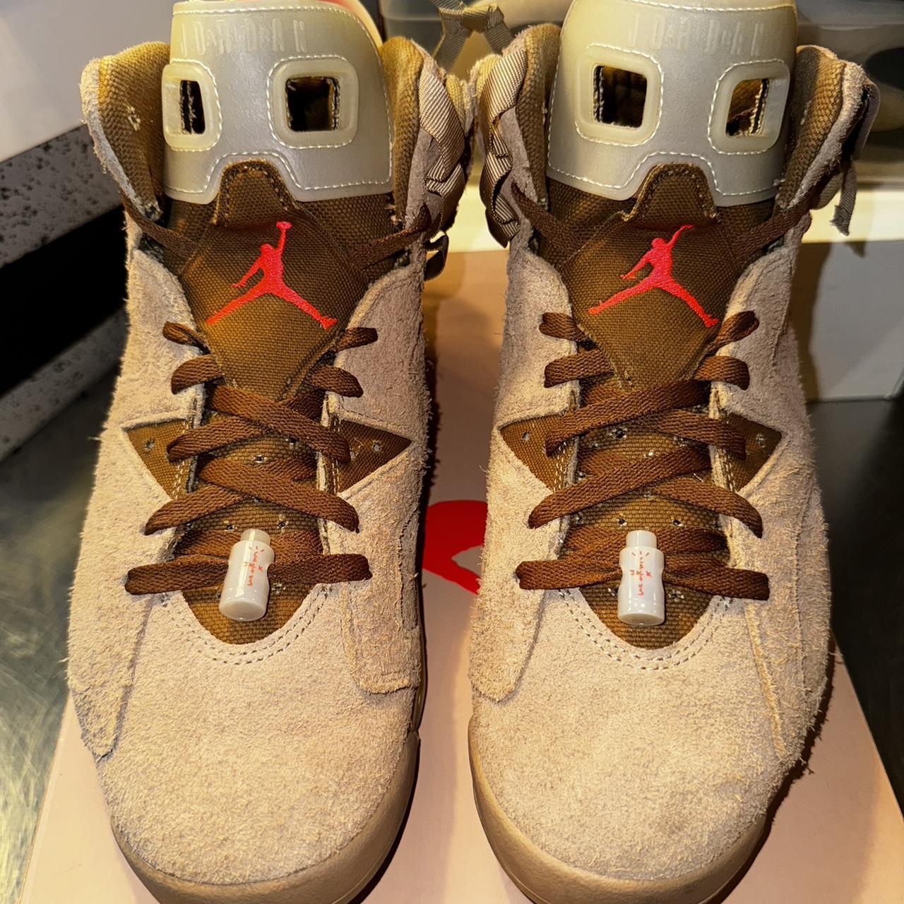 Travis Scott 6s Khaki // Size 12M Size 12M , $300... - Depop