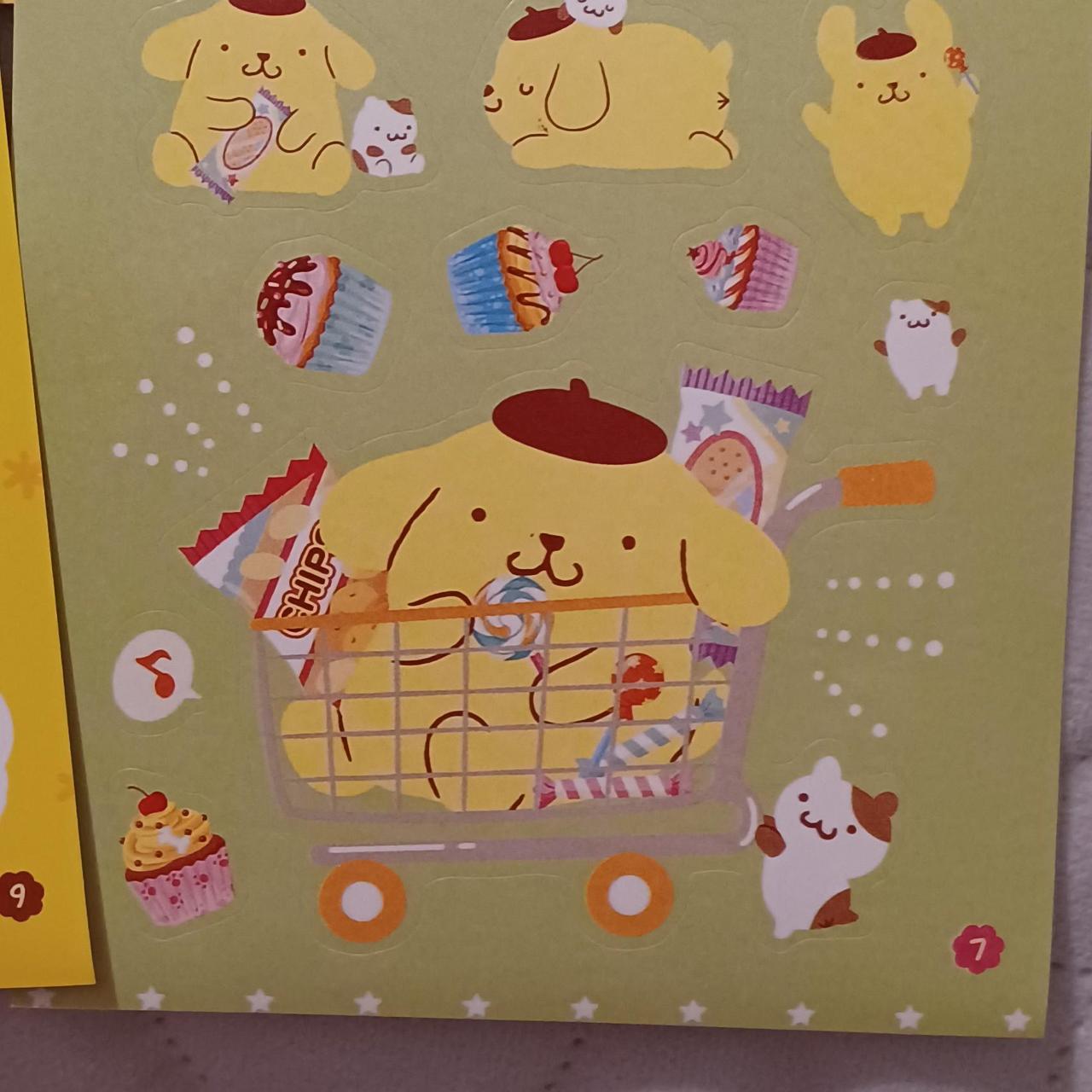 Pompompurin sticker sheets x 5 - So cute 💛 Decorate... - Depop