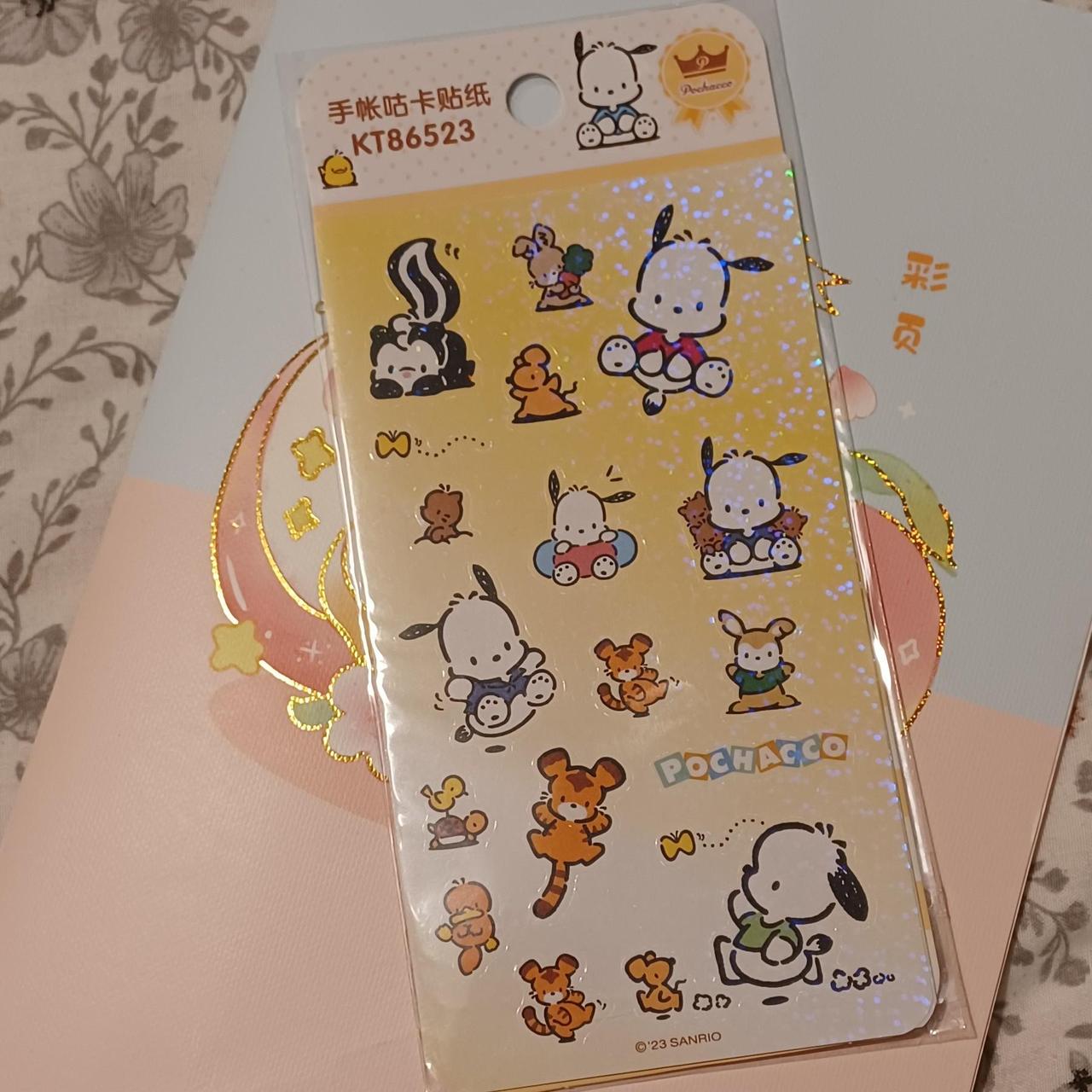 Sanrio licensed Pochacco sticker set- Decorate all... - Depop